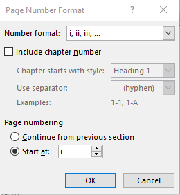 INSERTING DIFFERENT PAGE NUMBERING FORMAT ON A DOCUMENT – Study with Jamila